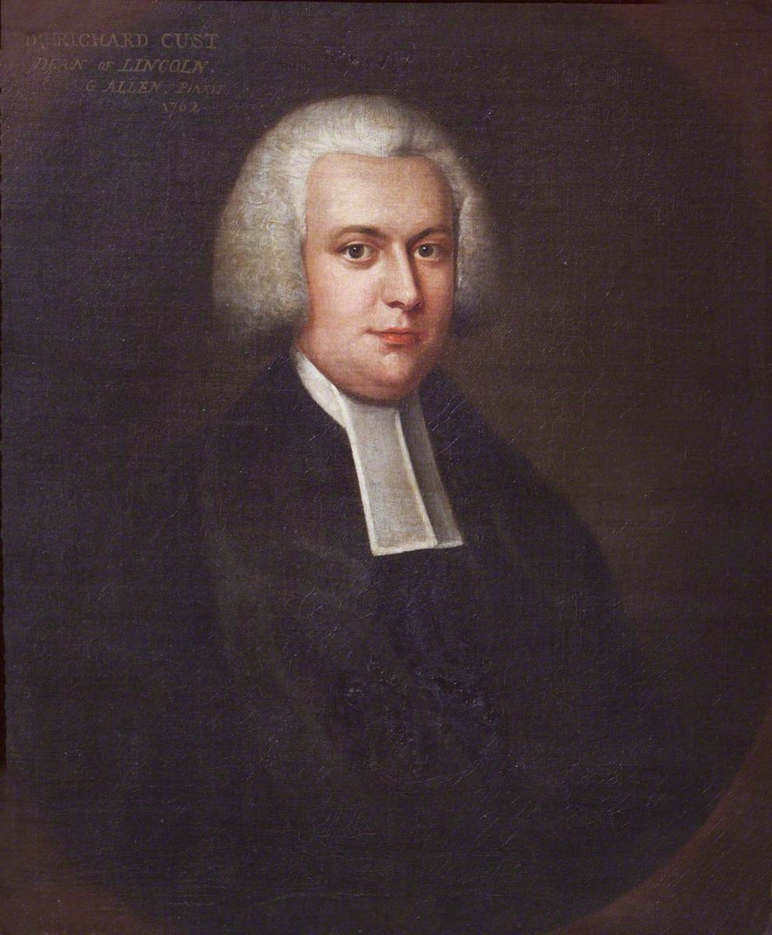 Dr the Very Reverend Richard Cust (1728-1783) Dean of Lincoln by George Allen | USEUM